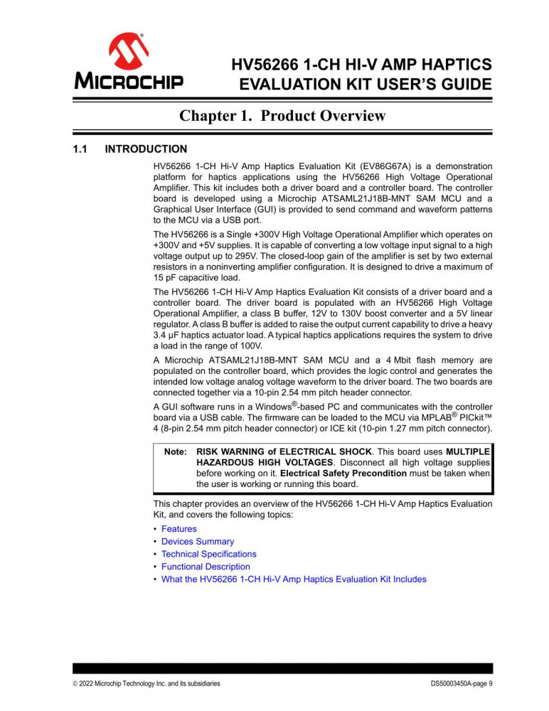 EV86G67A technical document page 9