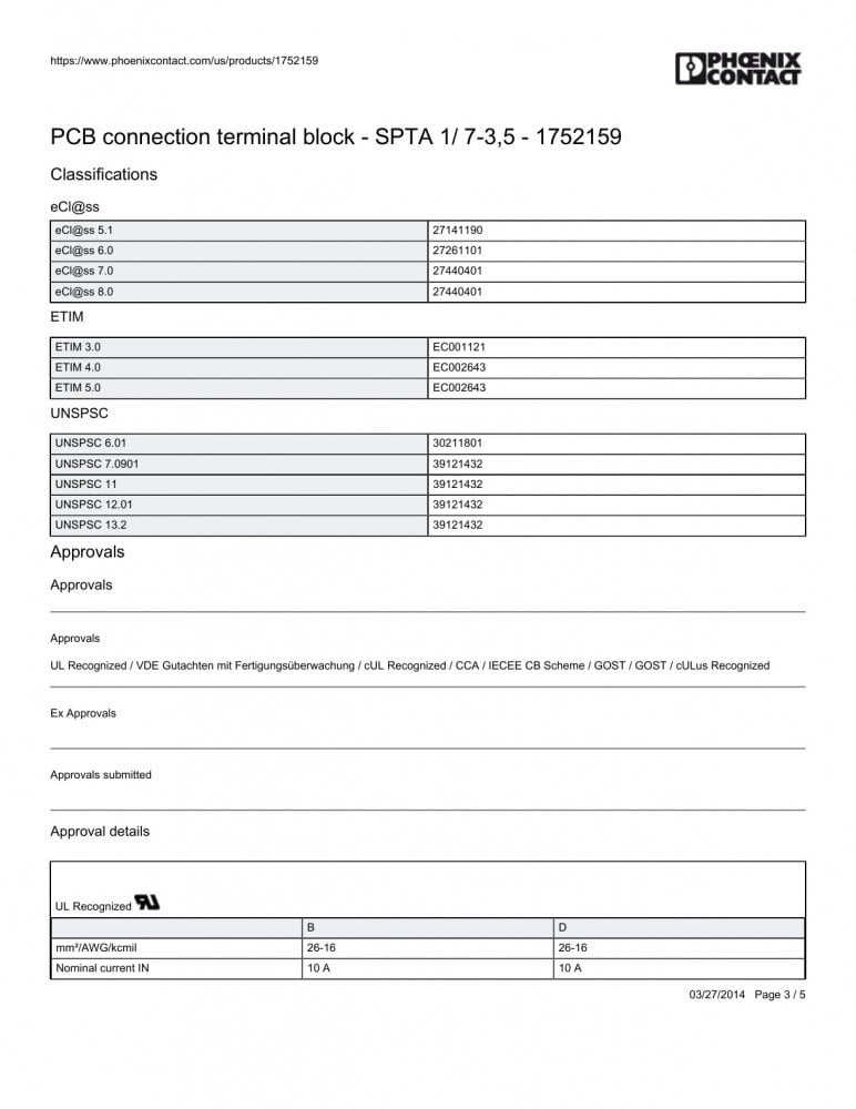 Phoenix Contact 1752159 technical document page 3