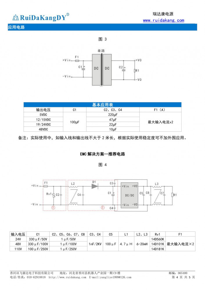 BDZ series datasheet page 4