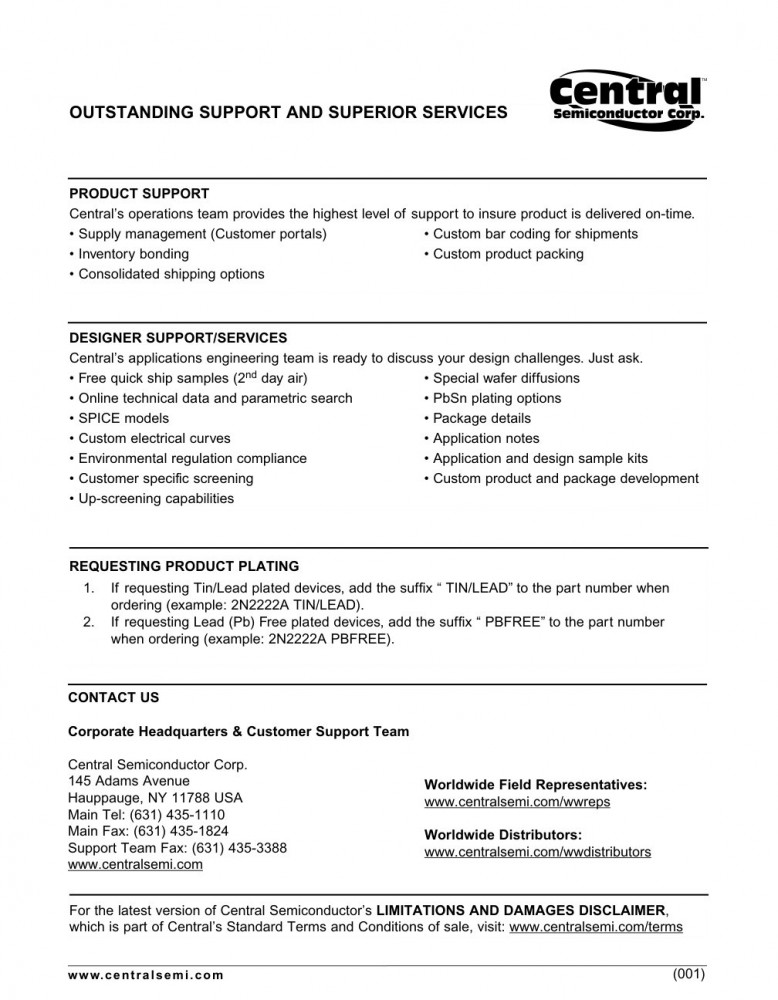 CMPF4416A TR datasheet page 3