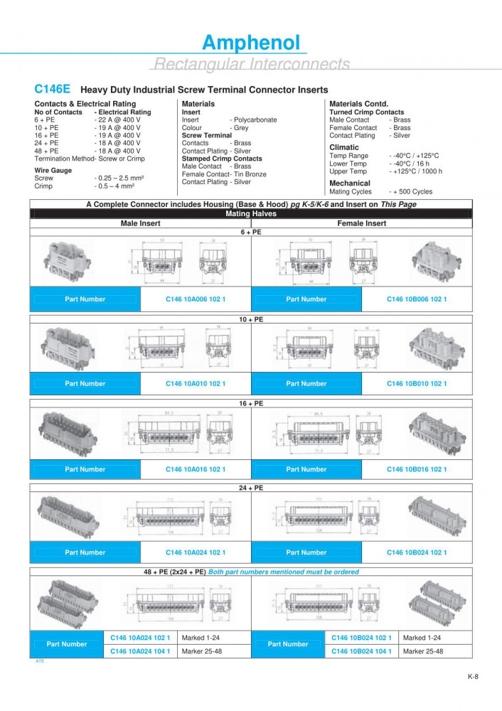 Amphenol C146 documentation page 2