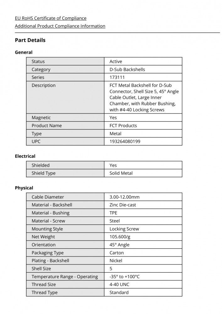 MOLEX 1731110876 drawing preview, page 2