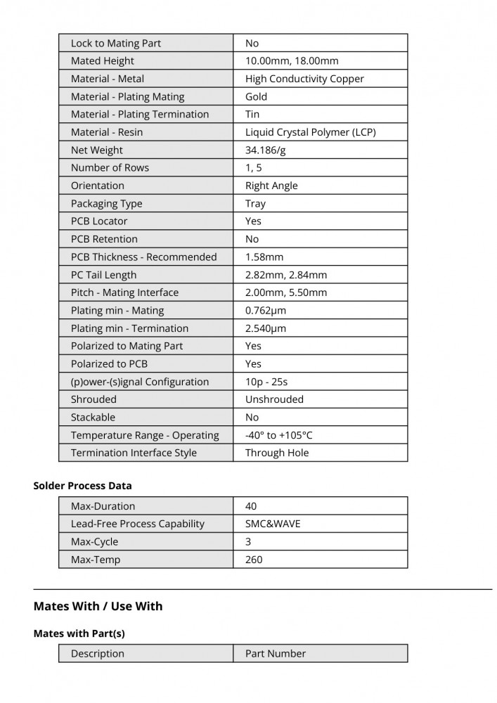 MOLEX 464371470 technical document image 3
