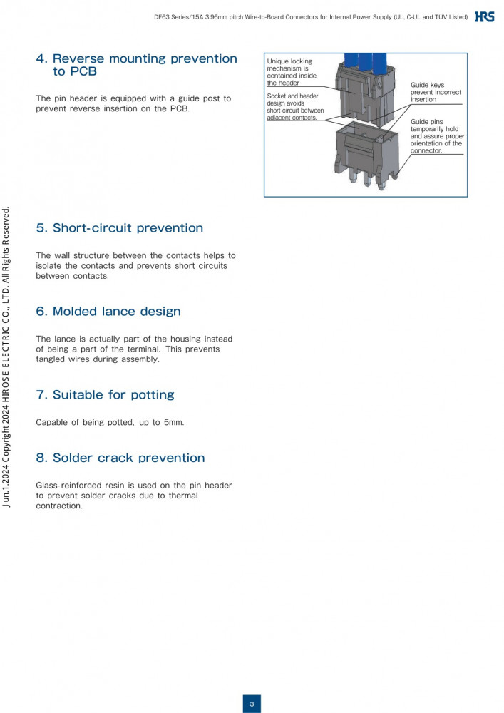 HRS DF63 Series datasheet page 3