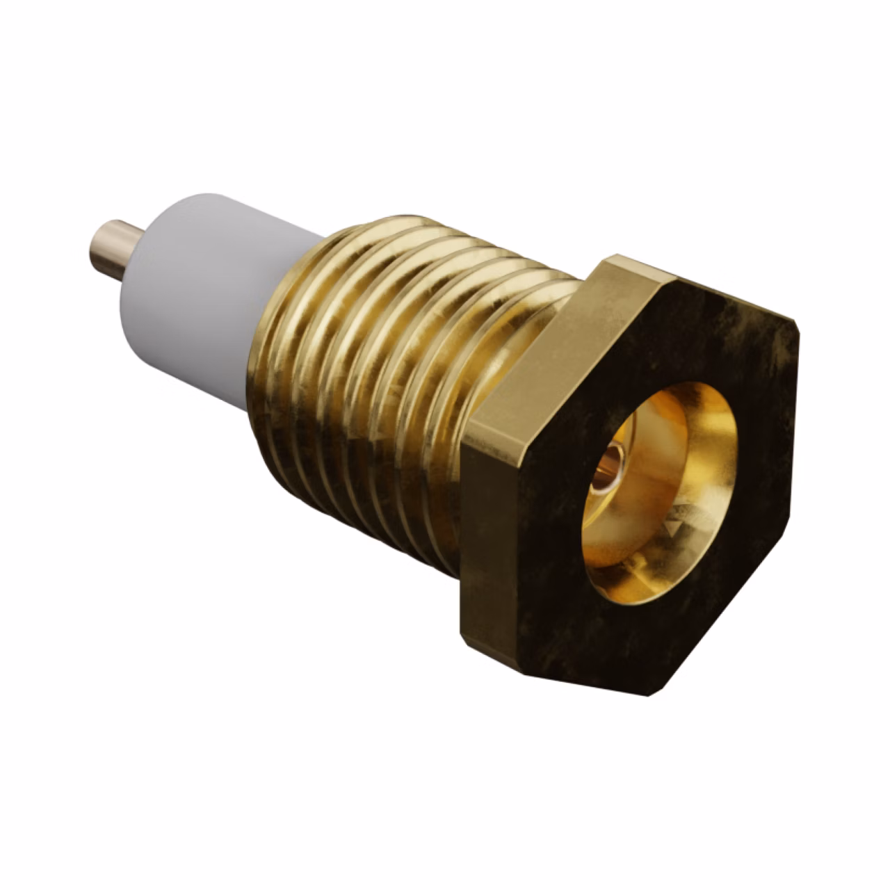 SMP-MAX Jack, Straight, Detent Thread-in, Tray, 50 Ohms for sale