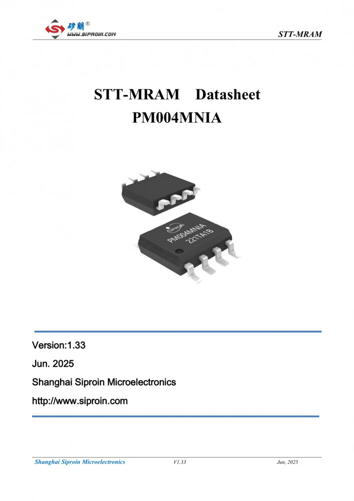 PM004MNIA datasheet page 1
