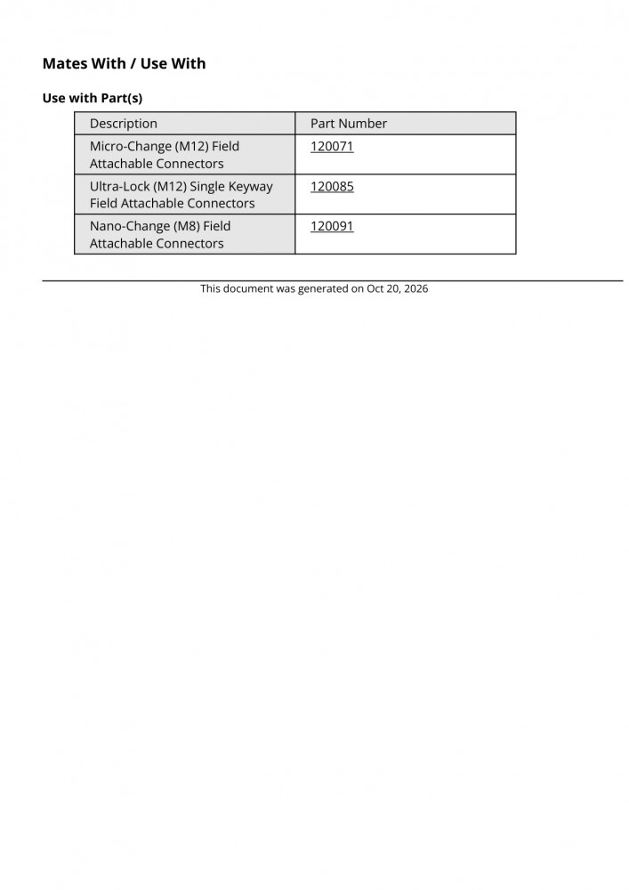 MOLEX 1552400019 technical document preview, page 3