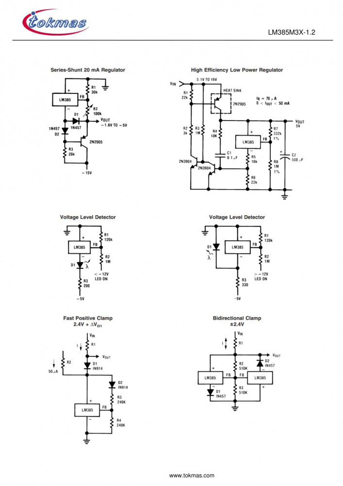 LM385 datasheet page 5