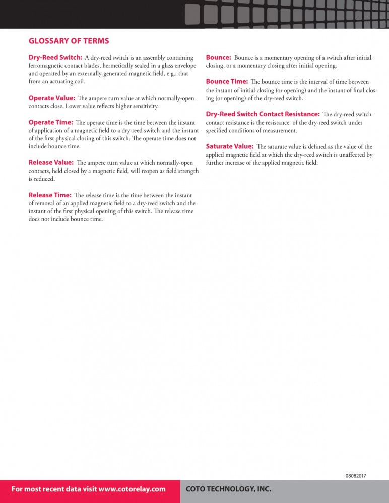 COTO UM2376 technical document page 3