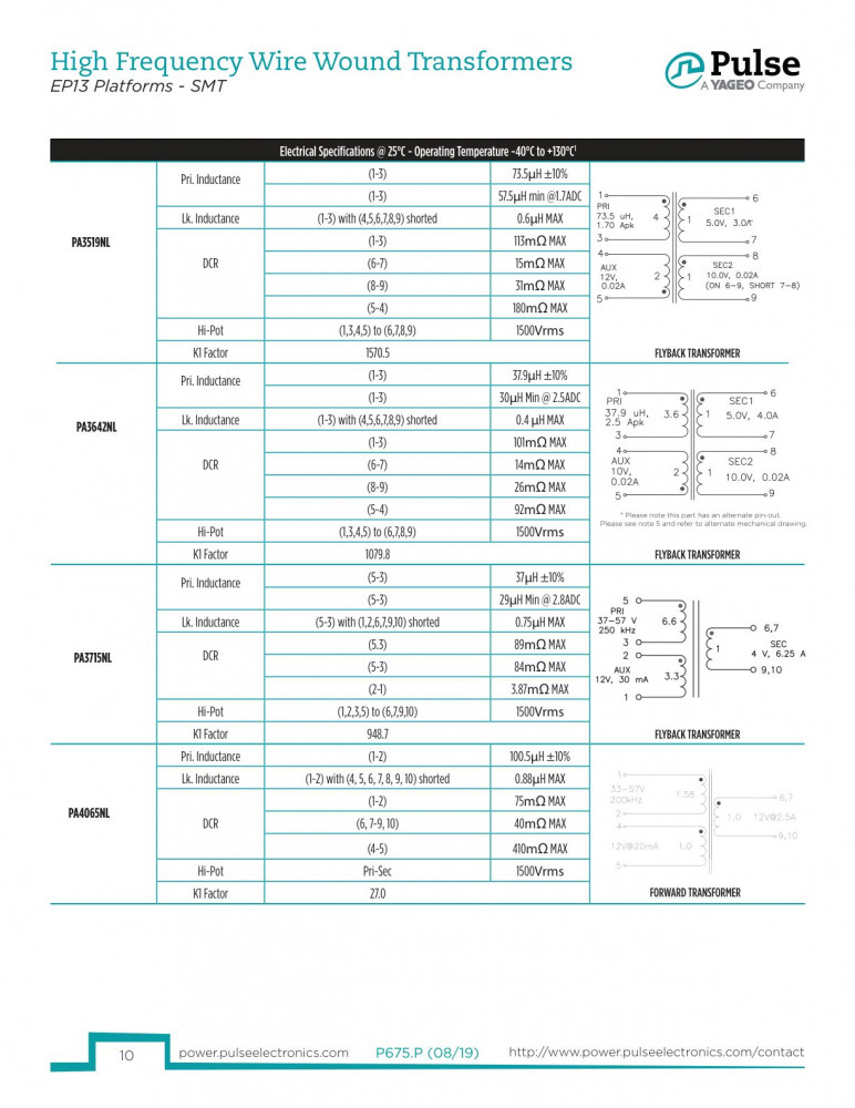 PA3242NL technical document page 10