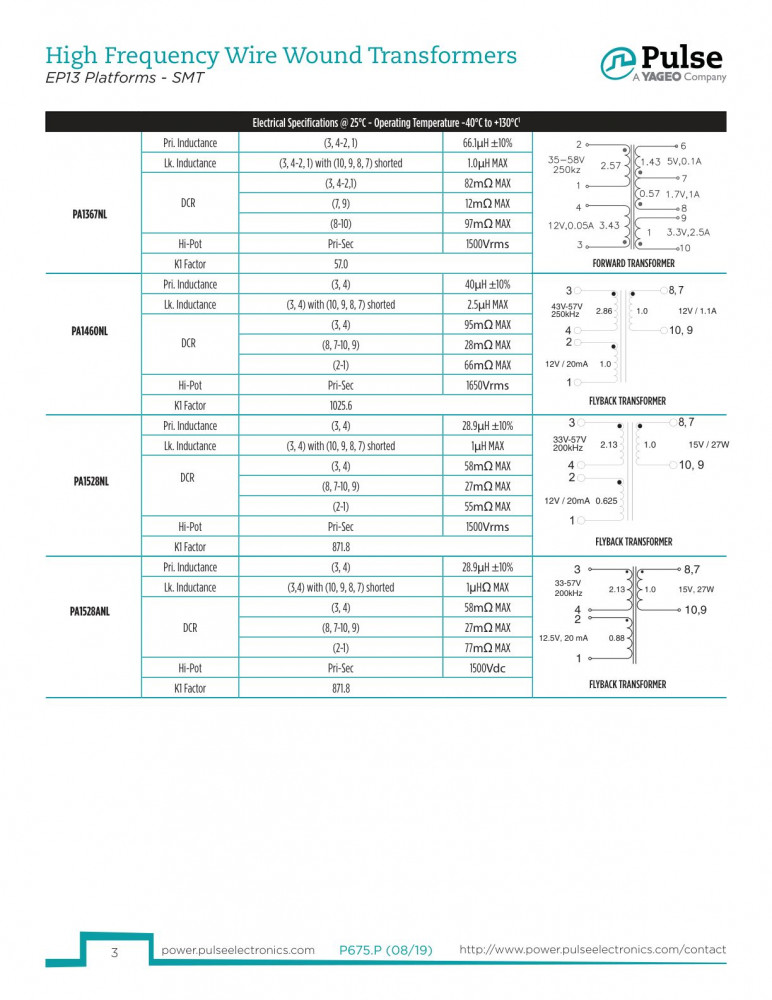 PA3242NL technical document page 3