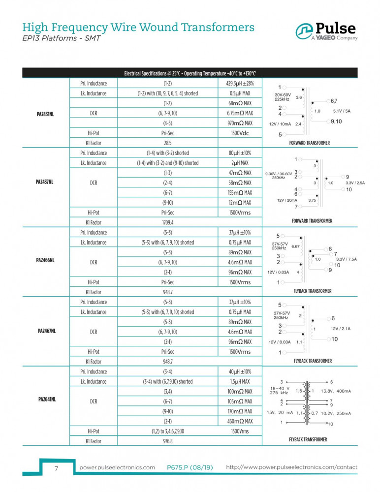 PA3242NL technical document page 7