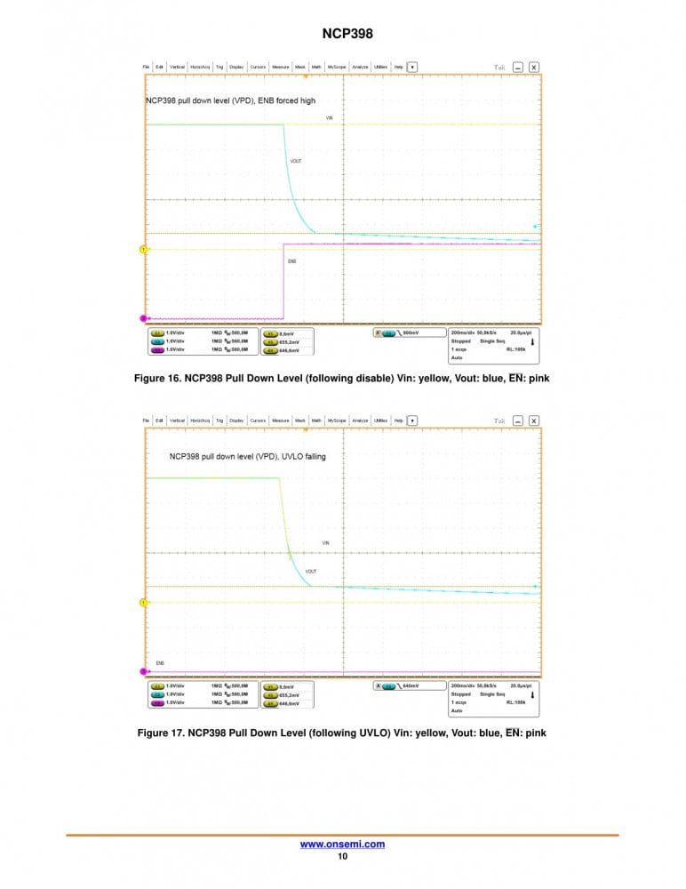 NCP398 datasheet page 10