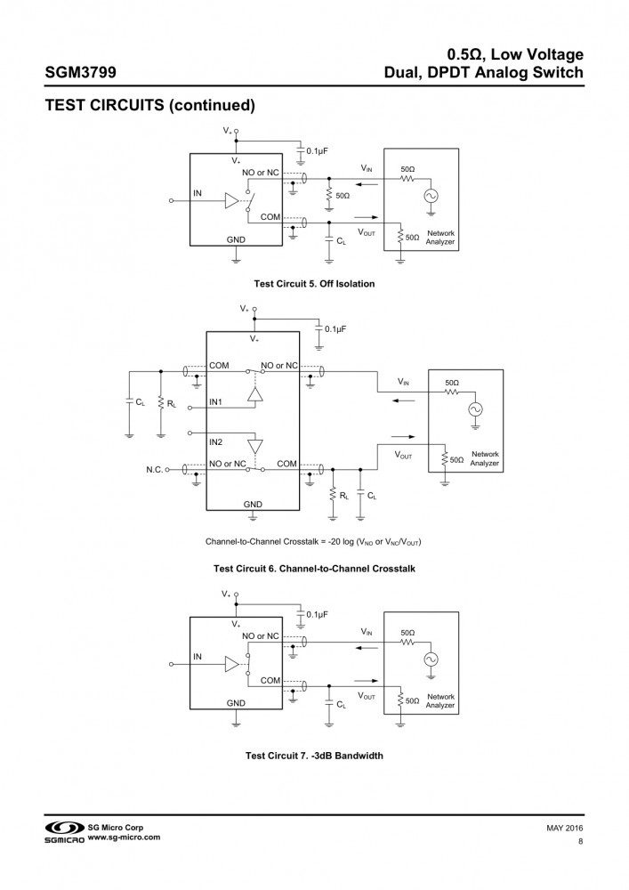 SGM3799 datasheet page 8