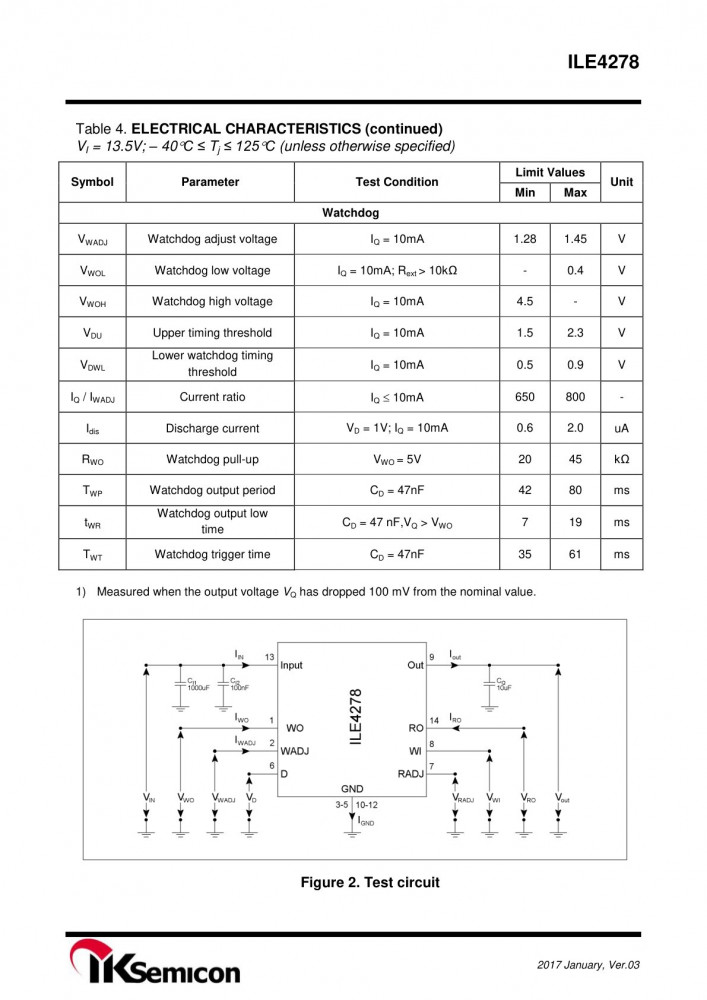ILE4278DT datasheet page 5
