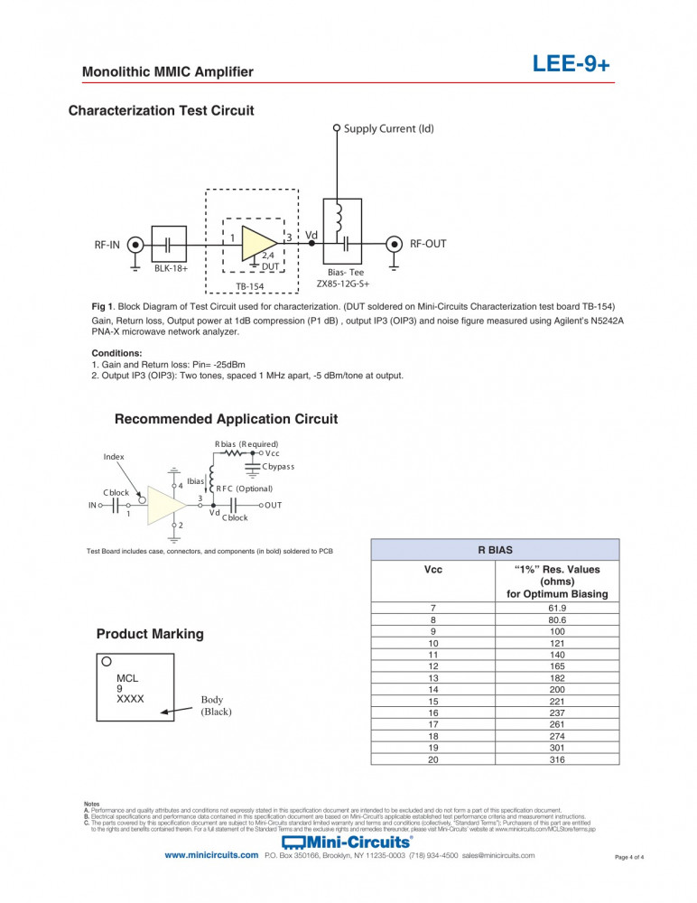 LEE-9+ datasheet page 4
