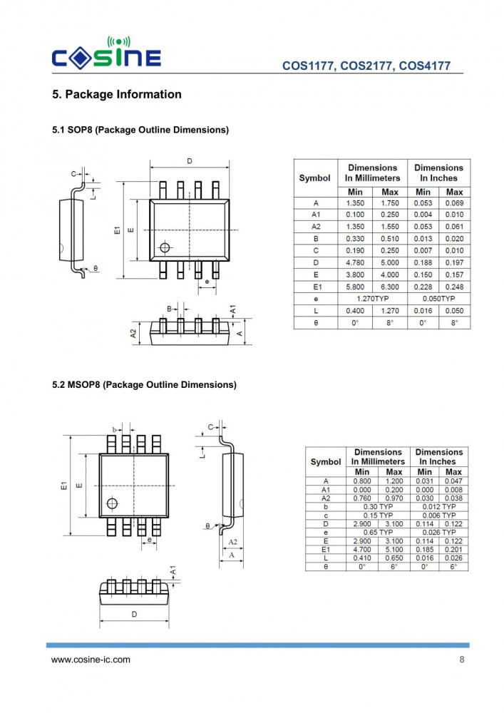 COS1177MR datasheet page 8