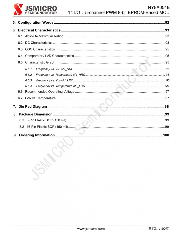 NY8A054E datasheet page 4