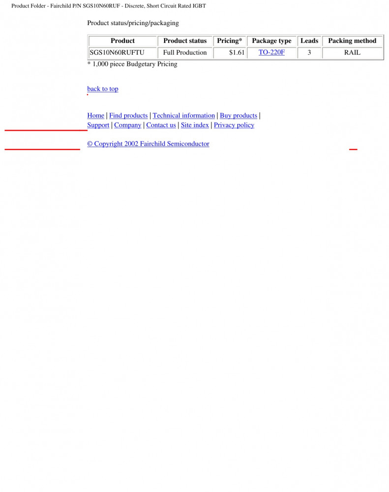 SGS10N60RUFTU datasheet page 9