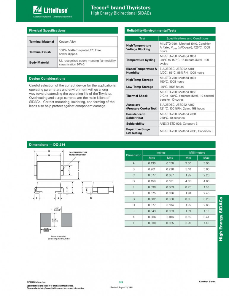 K2200SHRP datasheet page 5