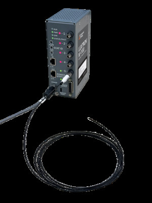 luxtron m-1100 fiber optic temperature converter for sale