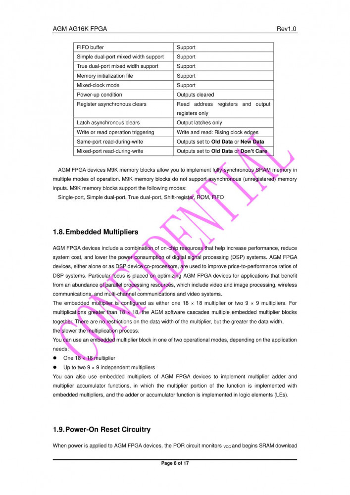 AG16KL144A datasheet page 8