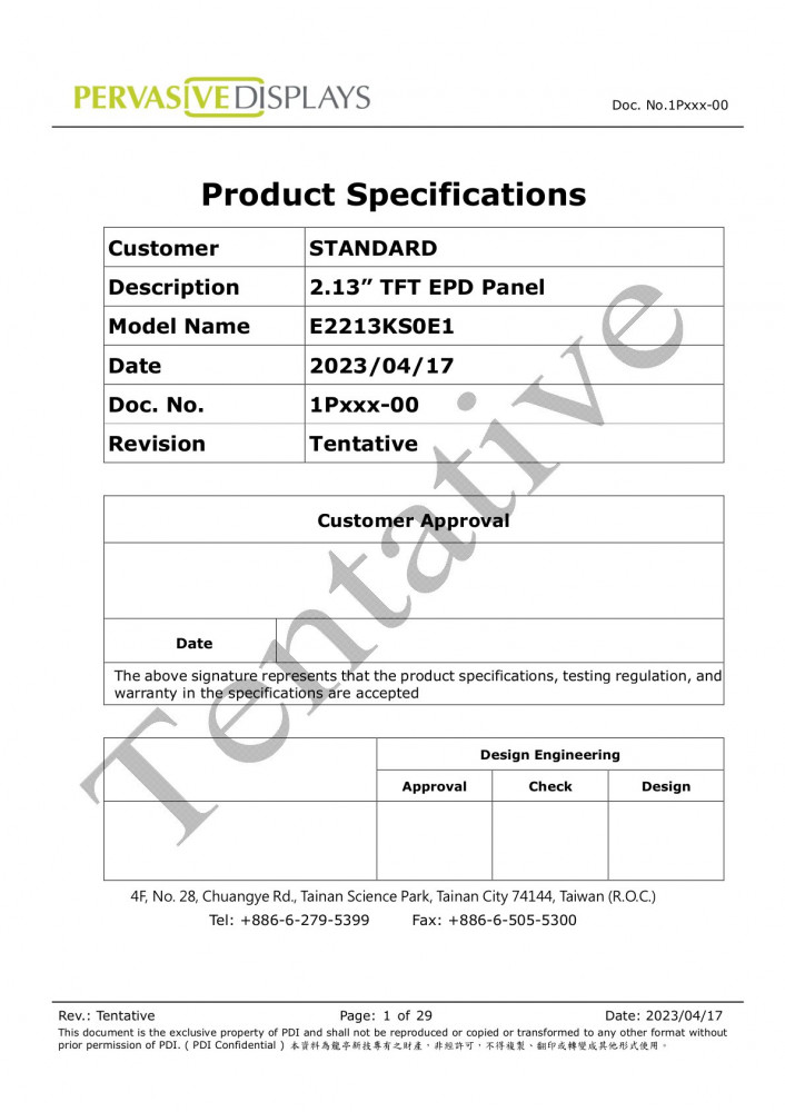 E2213KS0E1 document page 1