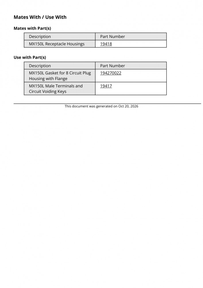 MOLEX 194290029 technical document, page 3