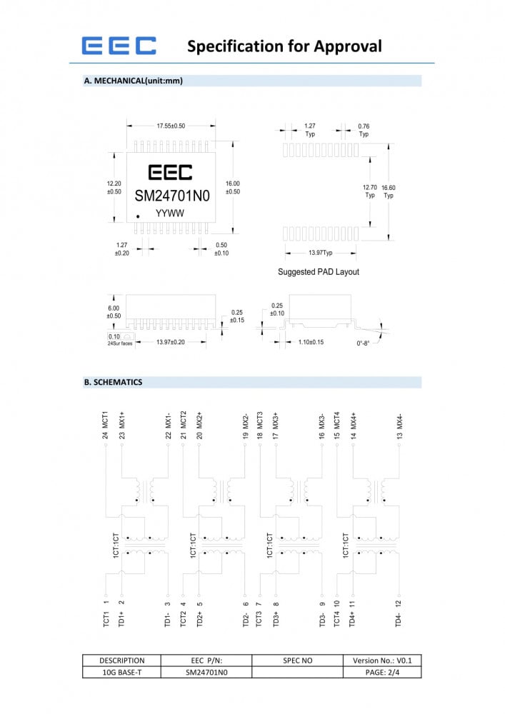 SM24701N0 datasheet page 3