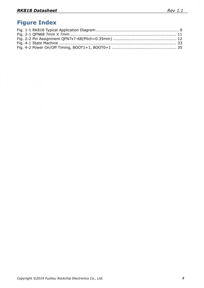 RK818 datasheet page 4