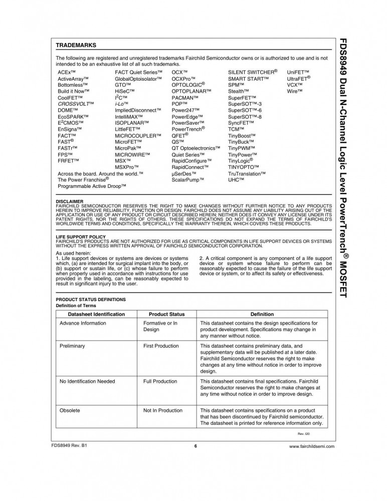 FDS8949 datasheet page 6