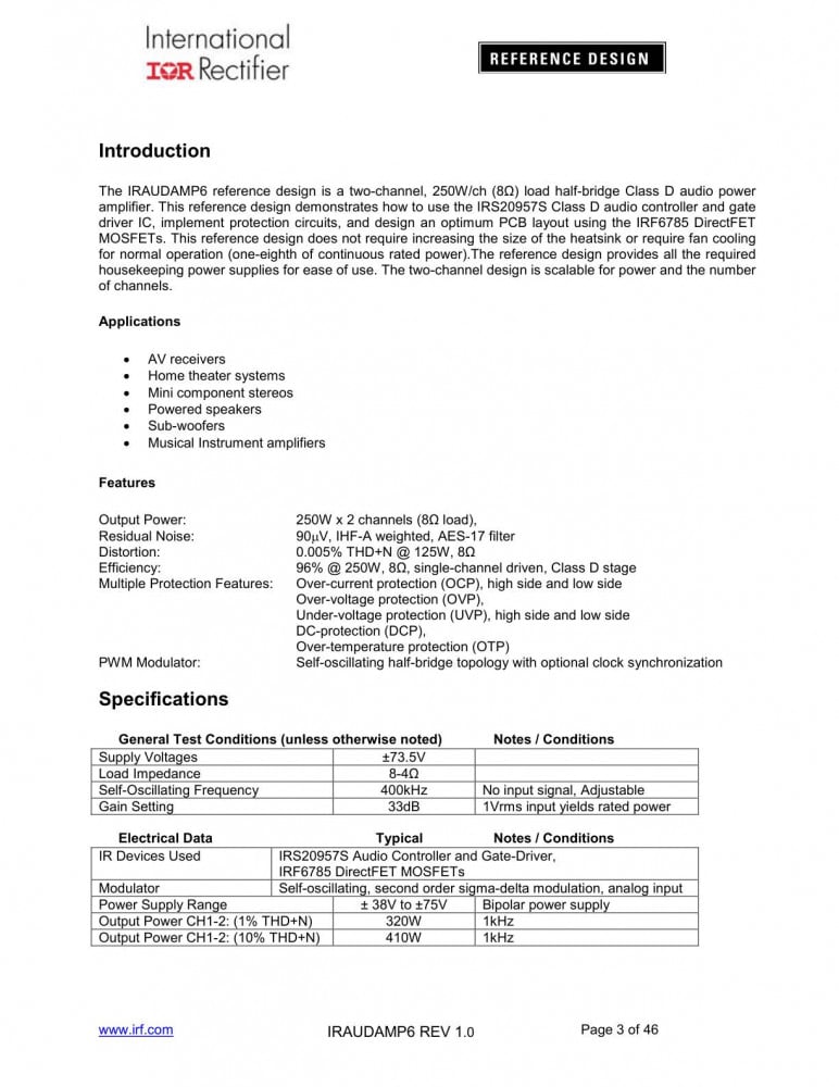 IRAUDAMP6 documentation page 3
