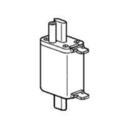 HRC blade type cartridge fuse - type aM - size 1 - 160 A - with striker for sale