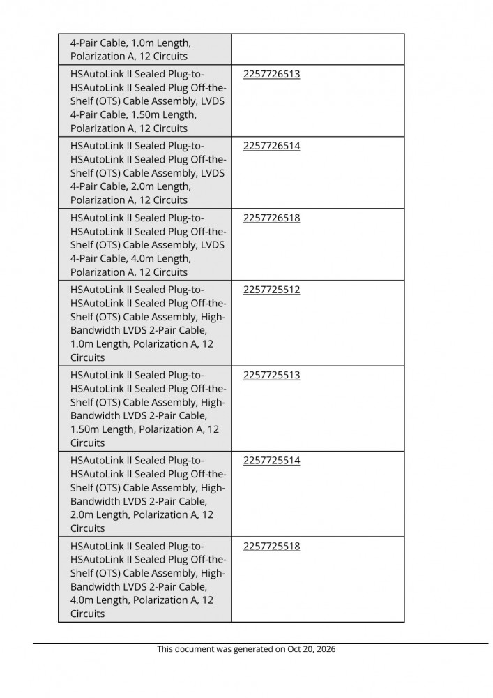 Technical document image 4 for MOLEX 2257702116