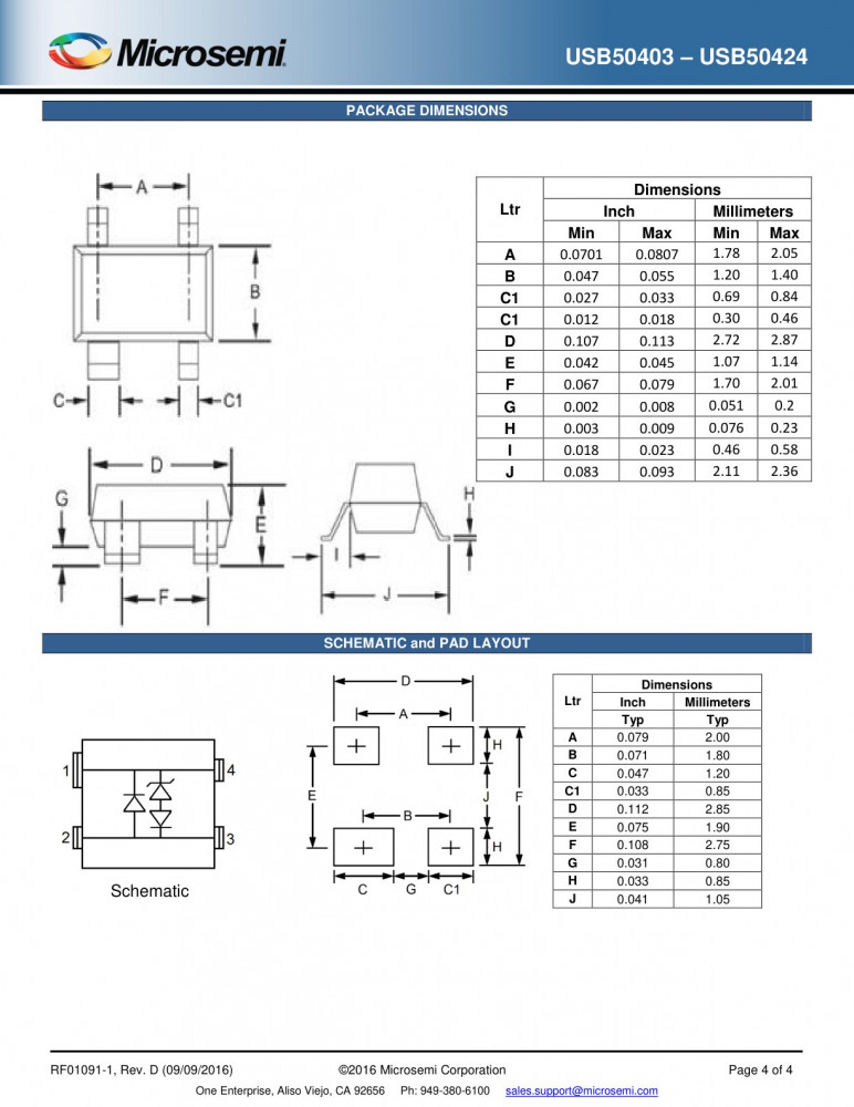 USB50412-e3 documentation preview, page 4
