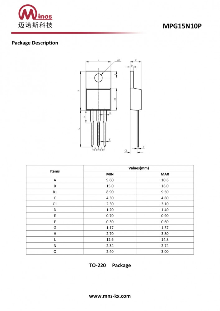 MPG15N10P datasheet page 6