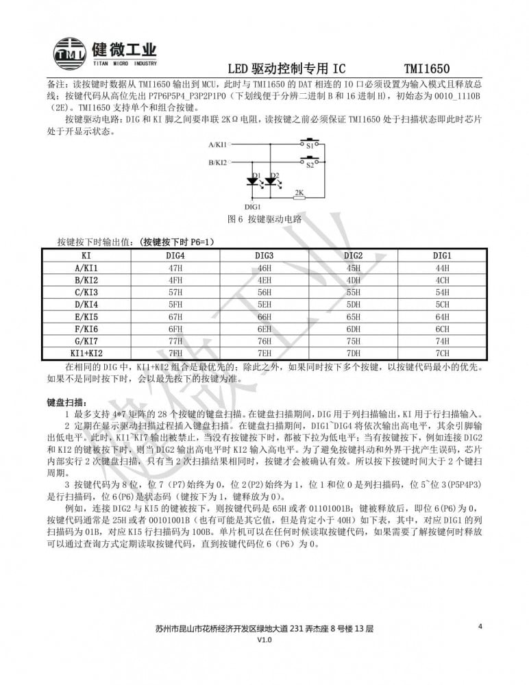 TMI1650 datasheet page 4