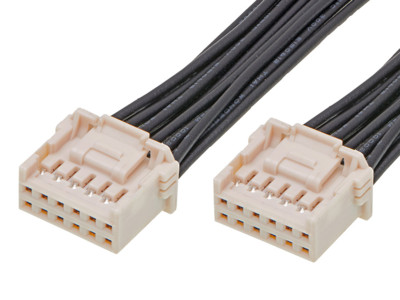 iGrid-to-iGrid Off-the-Shelf (OTS) Cable Assembly, Dual Row, 100.00mm Length, 10 Circuits, Natural