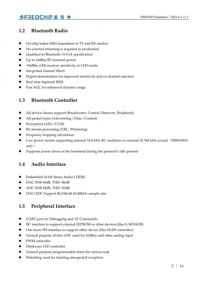 FR8018H datasheet page 5