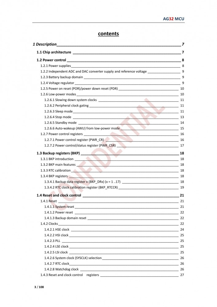 Datasheet preview page 3