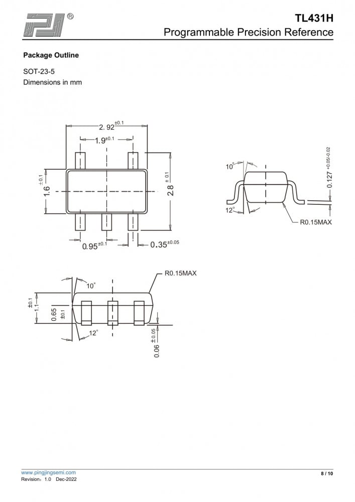 TL431HSQ datasheet page 8