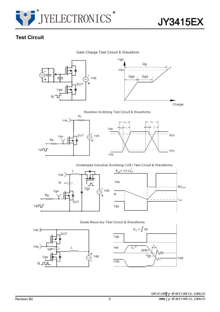 JY3415EX datasheet page 5