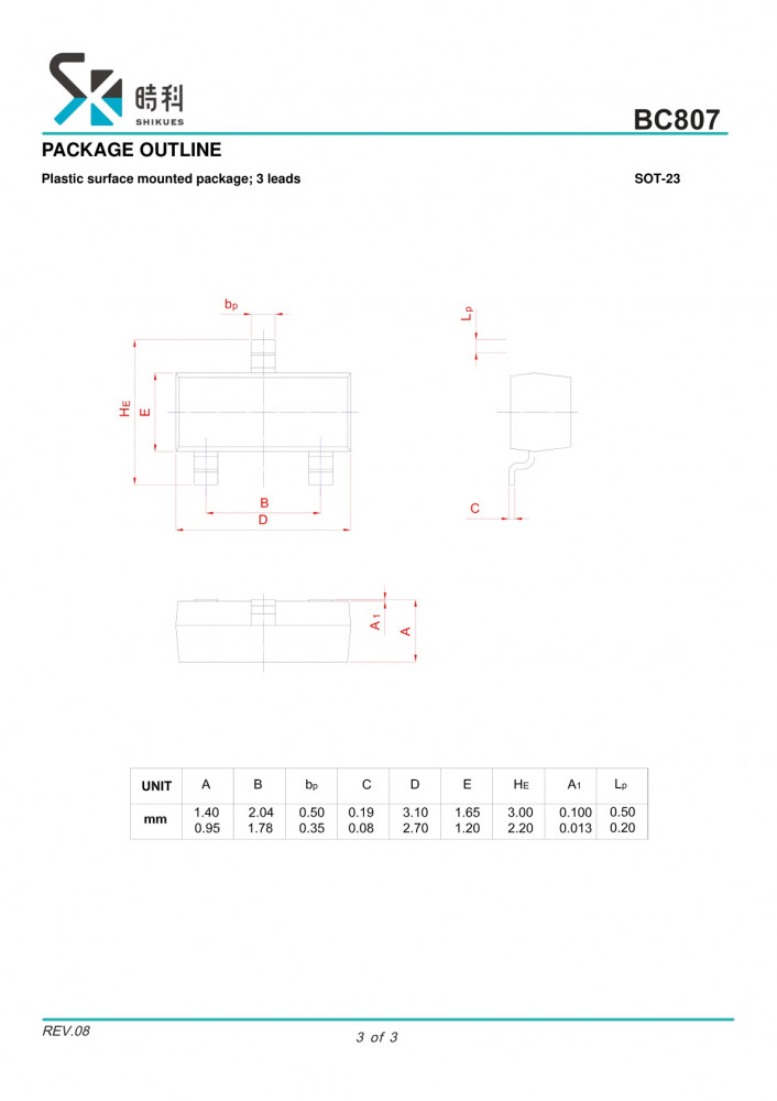 BC807-40 datasheet page 3