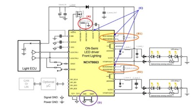 onsemi NCV7694GEVB