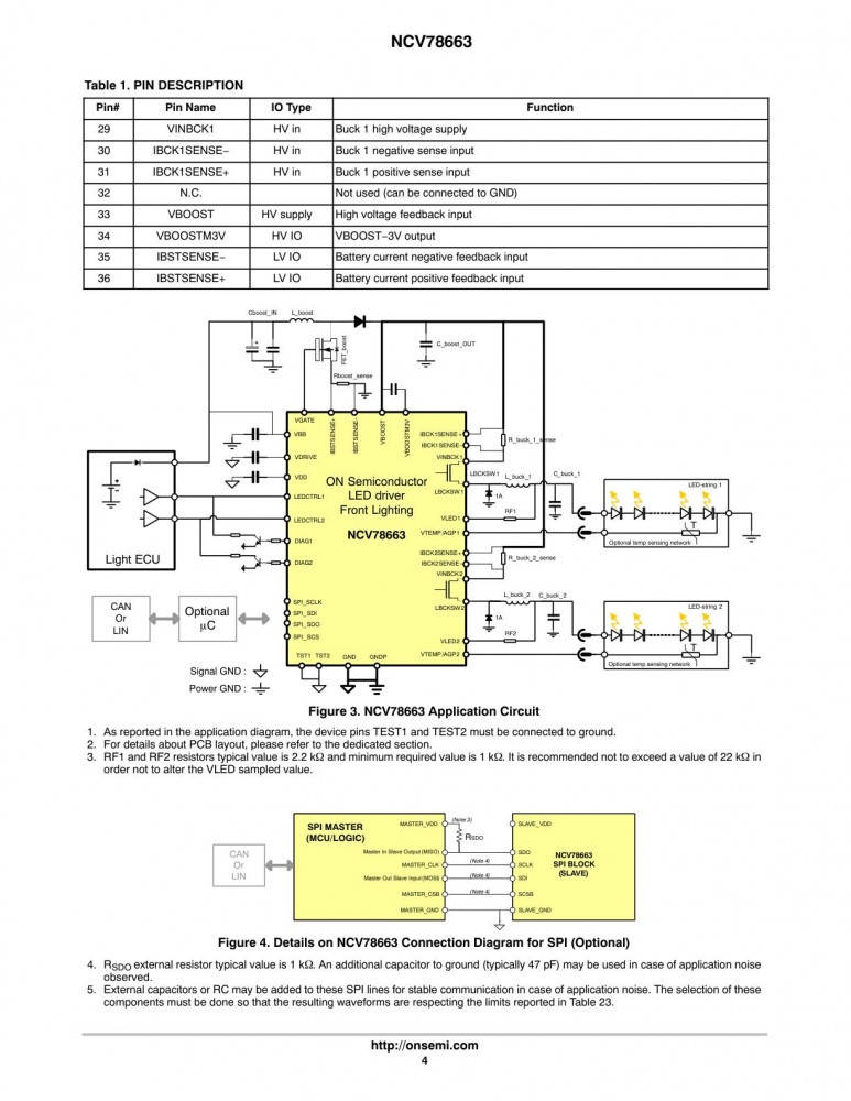 NCV78663 datasheet page 4