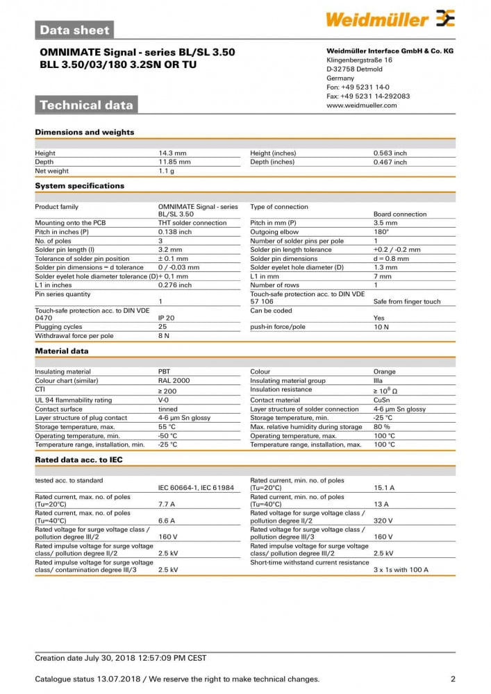 WEIDMULLER 1376320000 document page 2