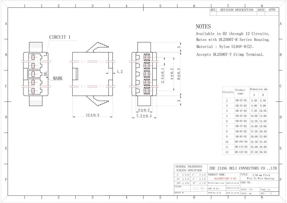 DLL SM-RT drawing page 3