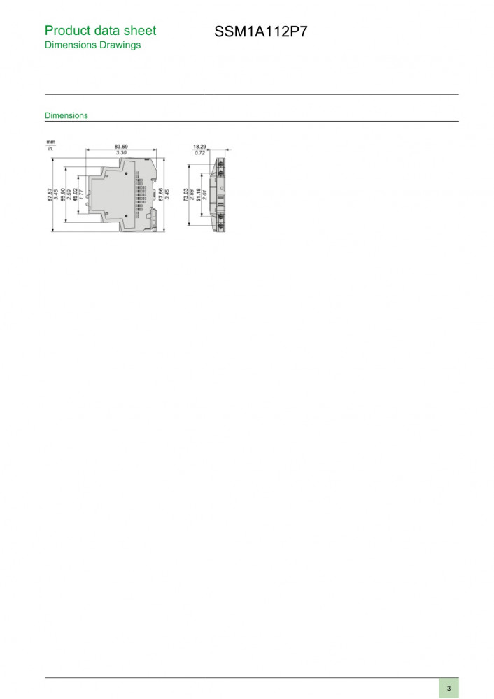 SSM1A112P7 technical document page 3