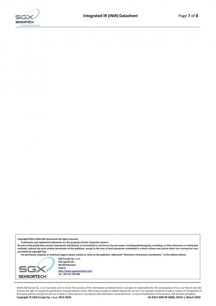 INIR-RF-R600 datasheet page 7