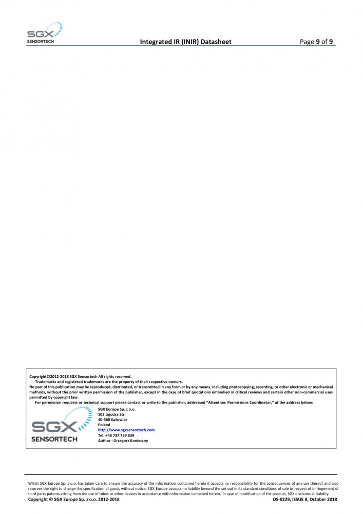 INIR datasheet page 9